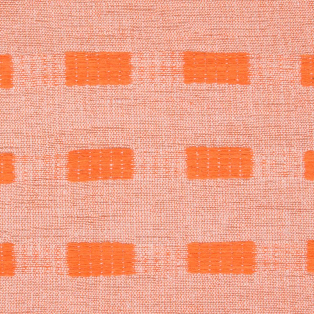 Orange Patterned Fabric - Bolé Road Textiles