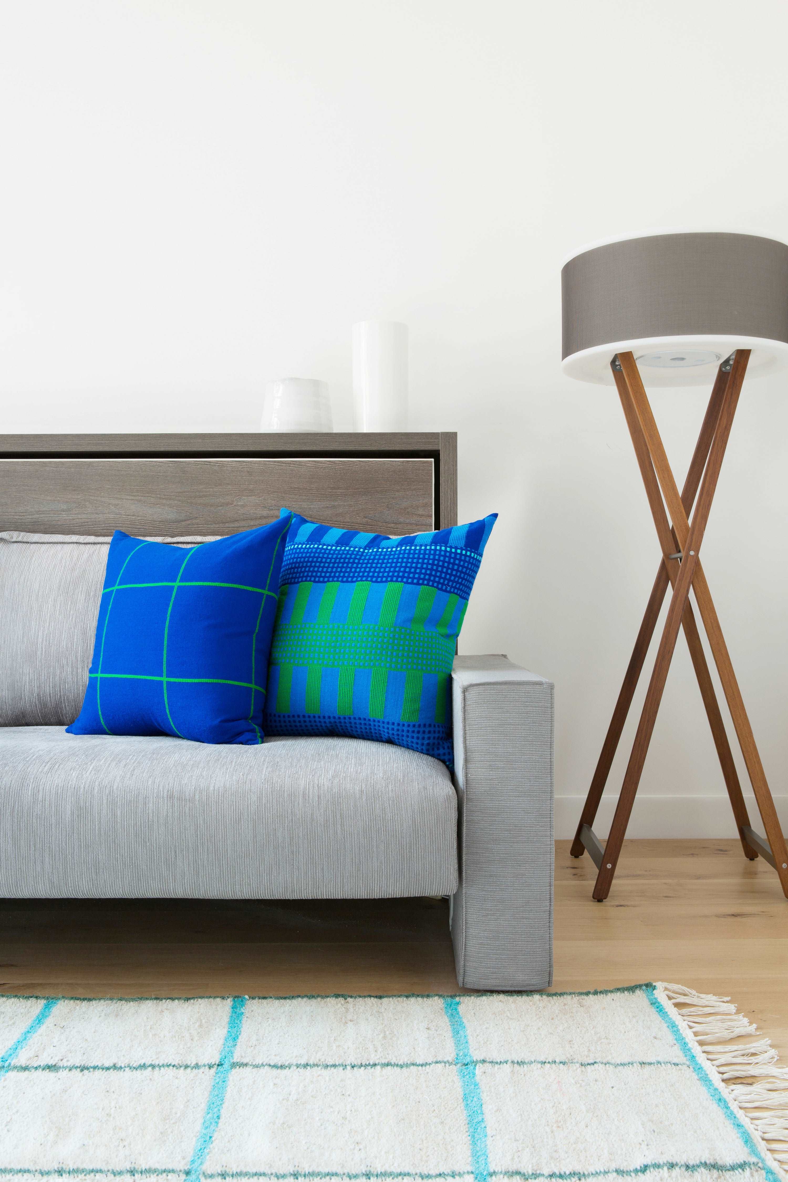 Argo Pillow - Cobalt – Bolé Road Textiles