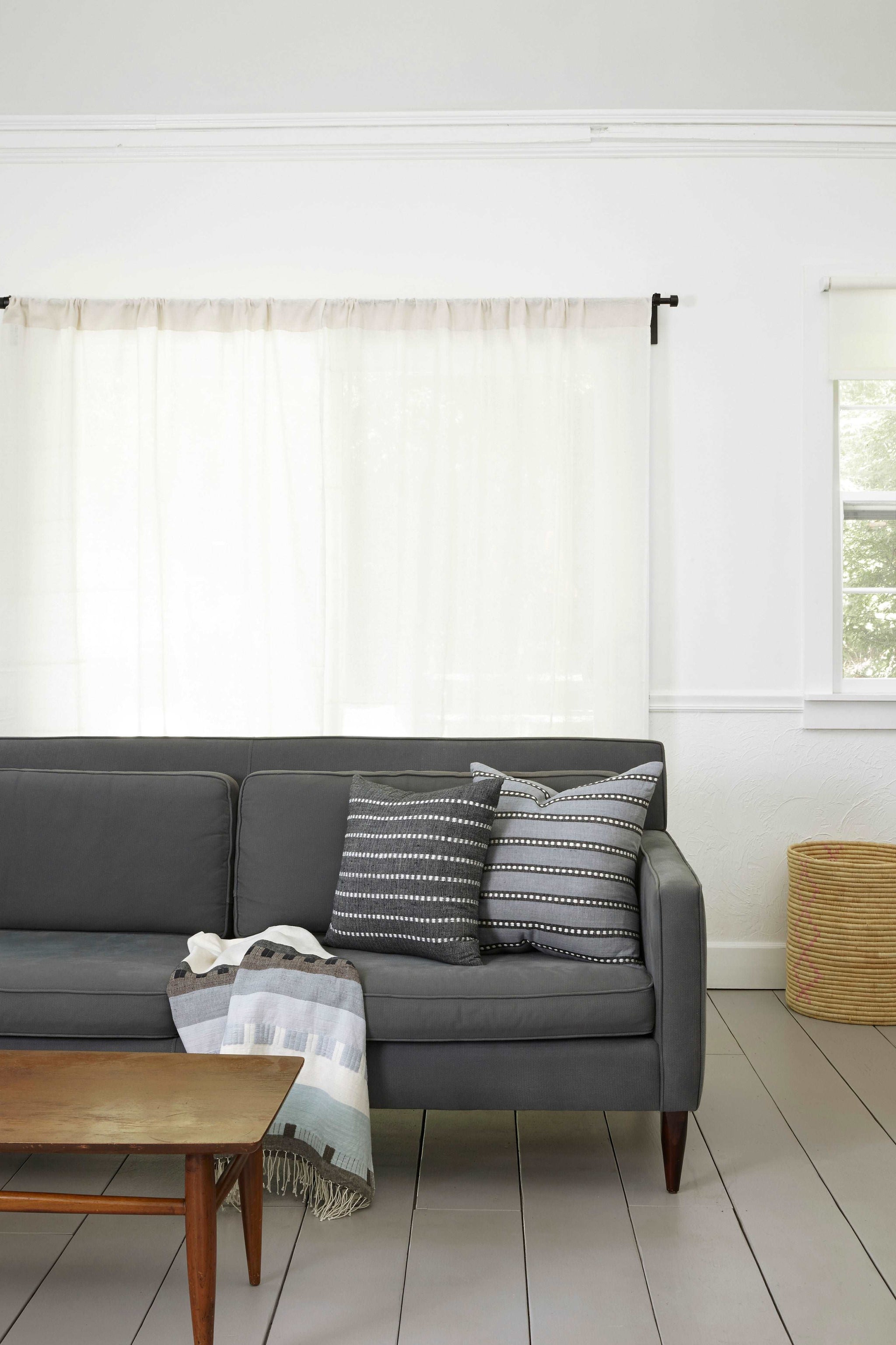 Kombolcha Pillow - Mist – Bolé Road Textiles