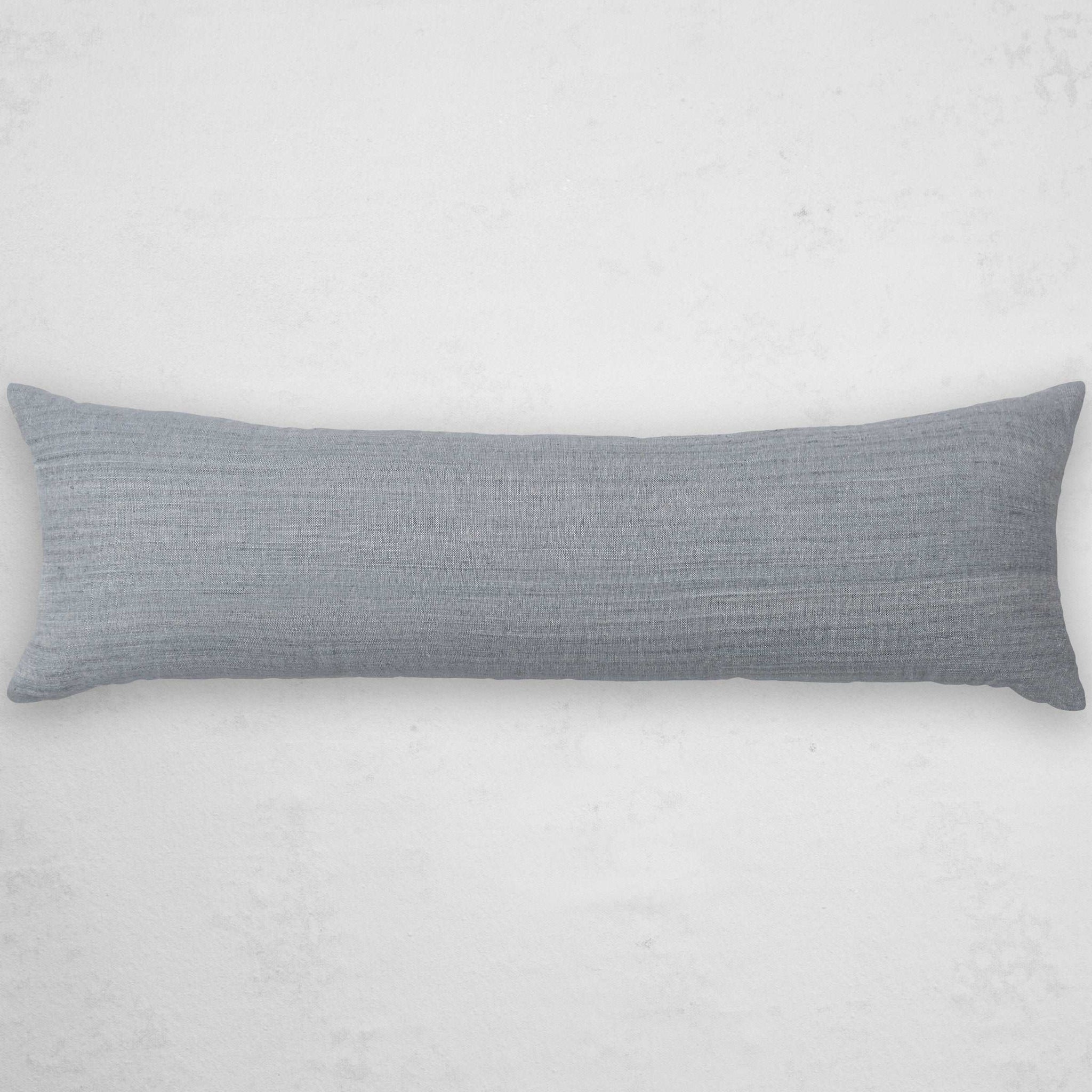 Kombolcha Lumbar Pillow - Mist – Bolé Road Textiles