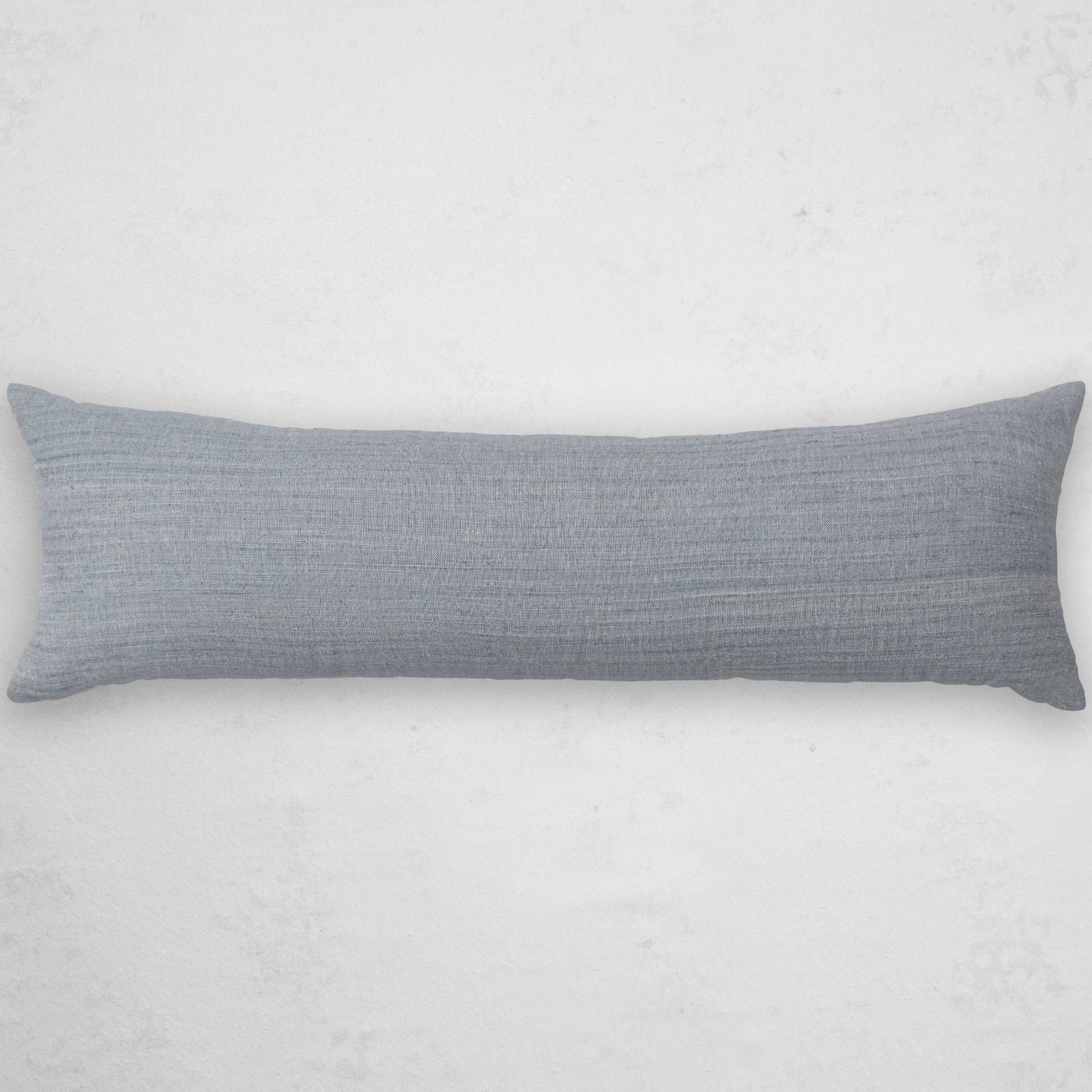 Kombolcha Lumbar Pillow - Mist – Bolé Road Textiles