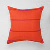Orange Decorative Throw Pillow – Tirisa - Citrus – Bolé Road Textiles