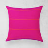 Pink Decorative Throw Pillow – Tirisa - Fuchsia – Bolé Road Textiles